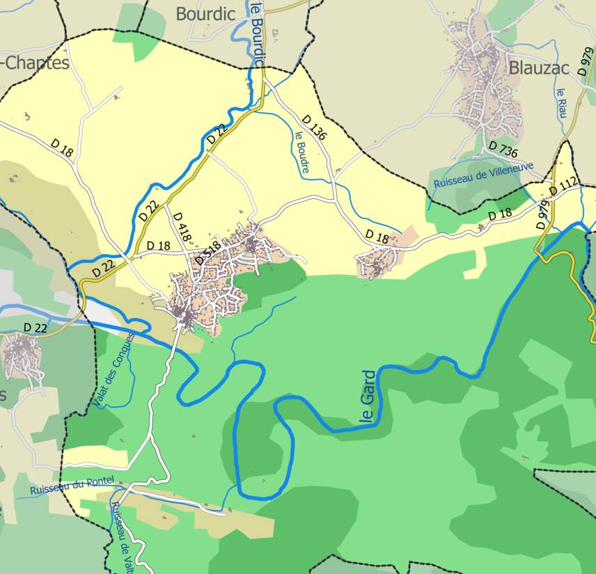 Plan guide de la commune / Guide of the municipality / Plan der Kommune ...
